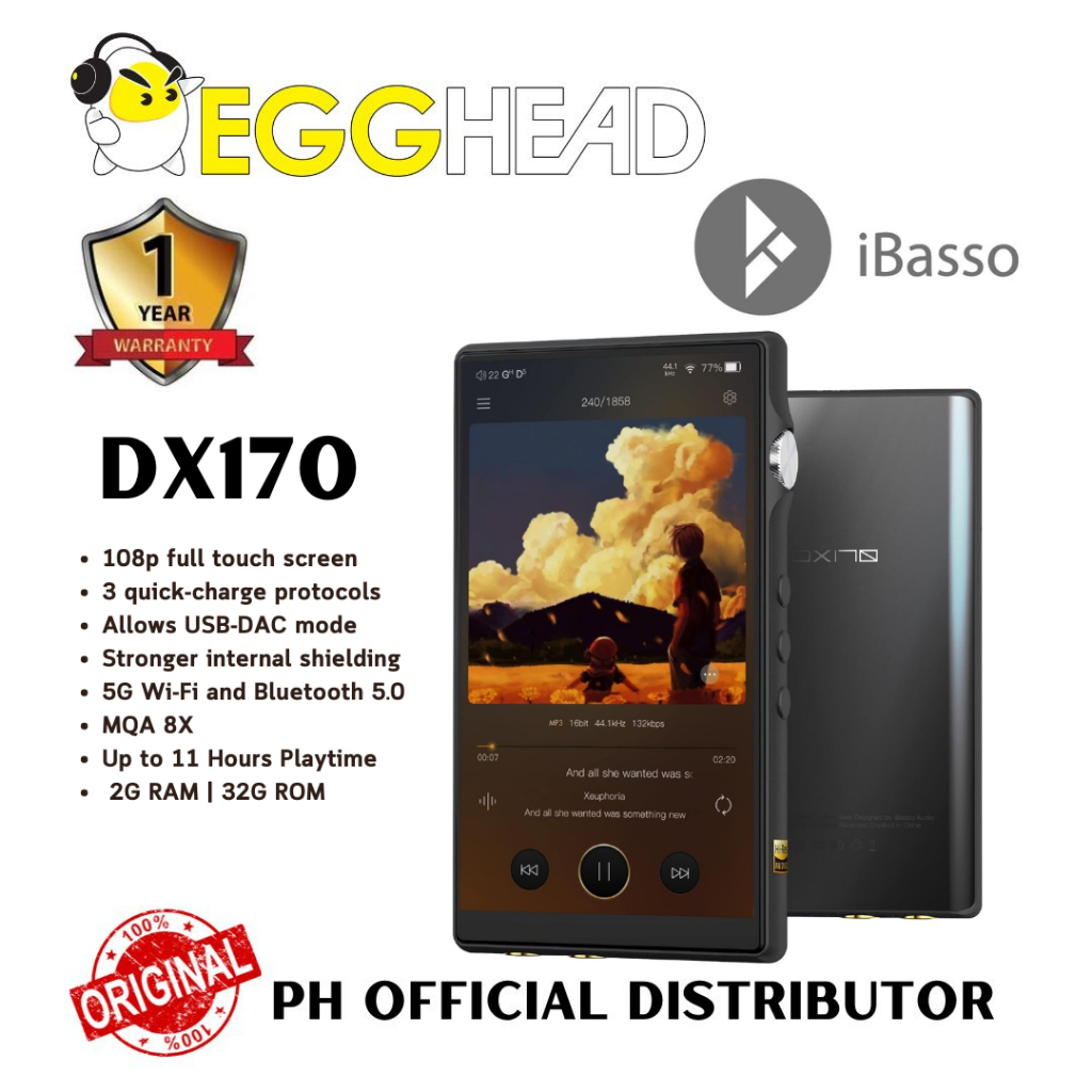 iBasso DX170 High-Performance Digital Audio Player | Shopee Philippines