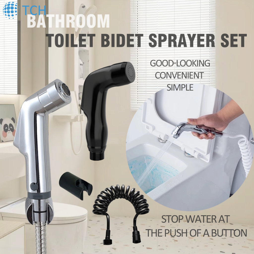 Toilet Spray Gun Bidet Cleaners Bathroom Shower Sprinklers toilet ...