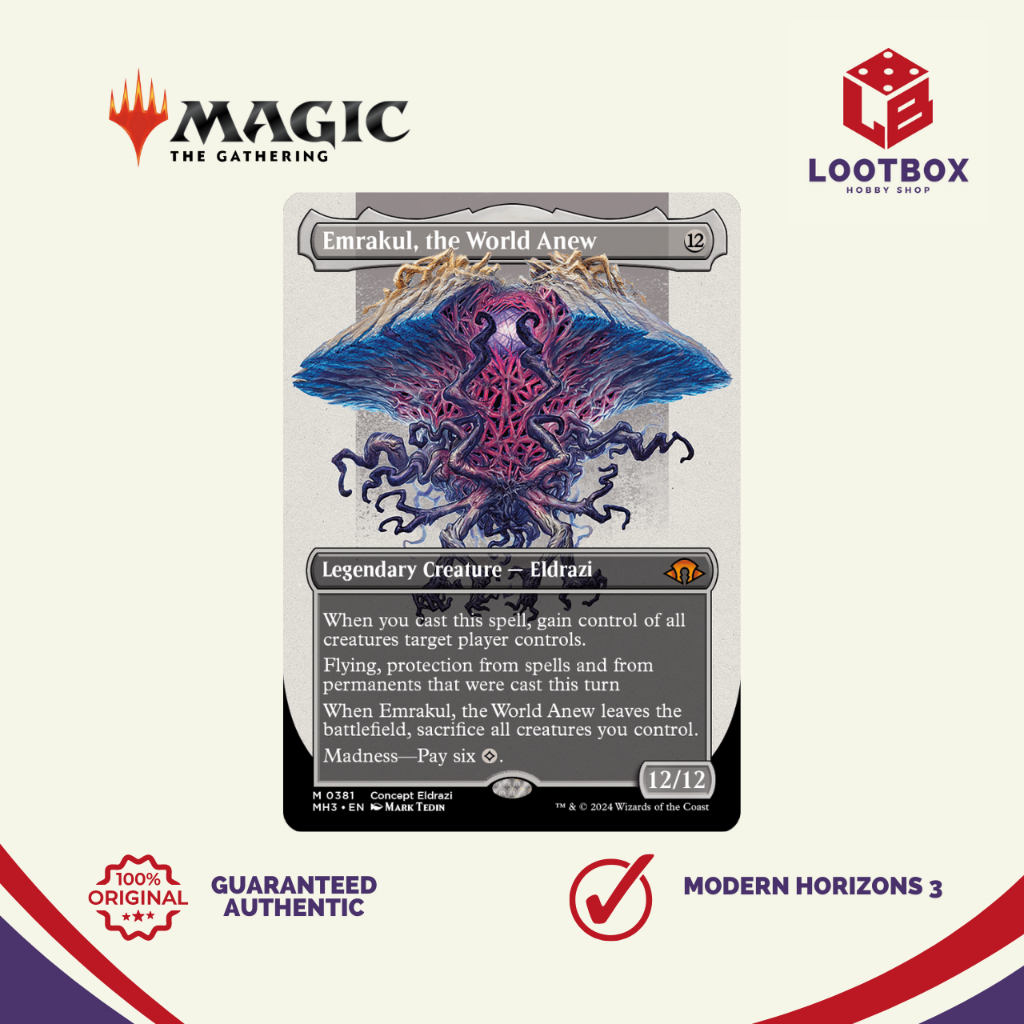 Magic the Gathering: Emrakul, the World Anew (Mythic Rare) - Modern Horizons 3 | Shopee Philippines