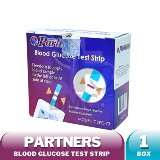 Partners Glucoleader Value Blood Glucose Test Strips (Code 586) New ...