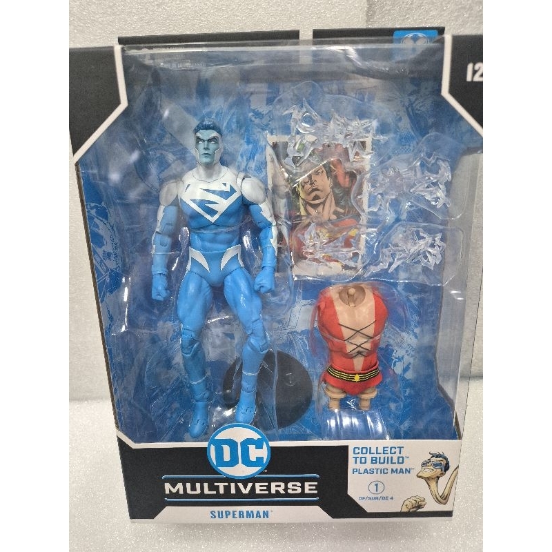 Mcfarlane JLA Superman Blue DC Mulitverse Plastic Man Wave | Shopee ...