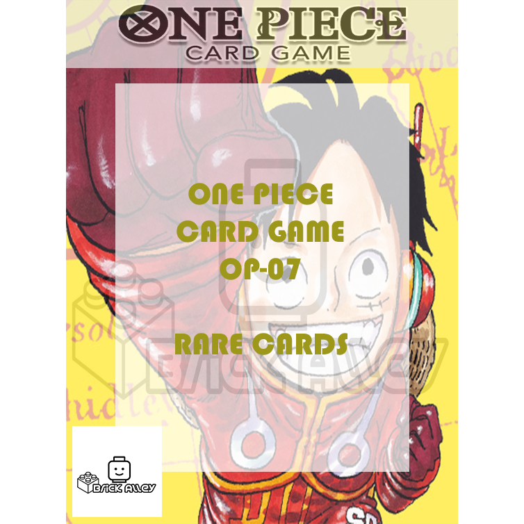 One Piece TCG OP07 Rare Cards (R) | Shopee Philippines