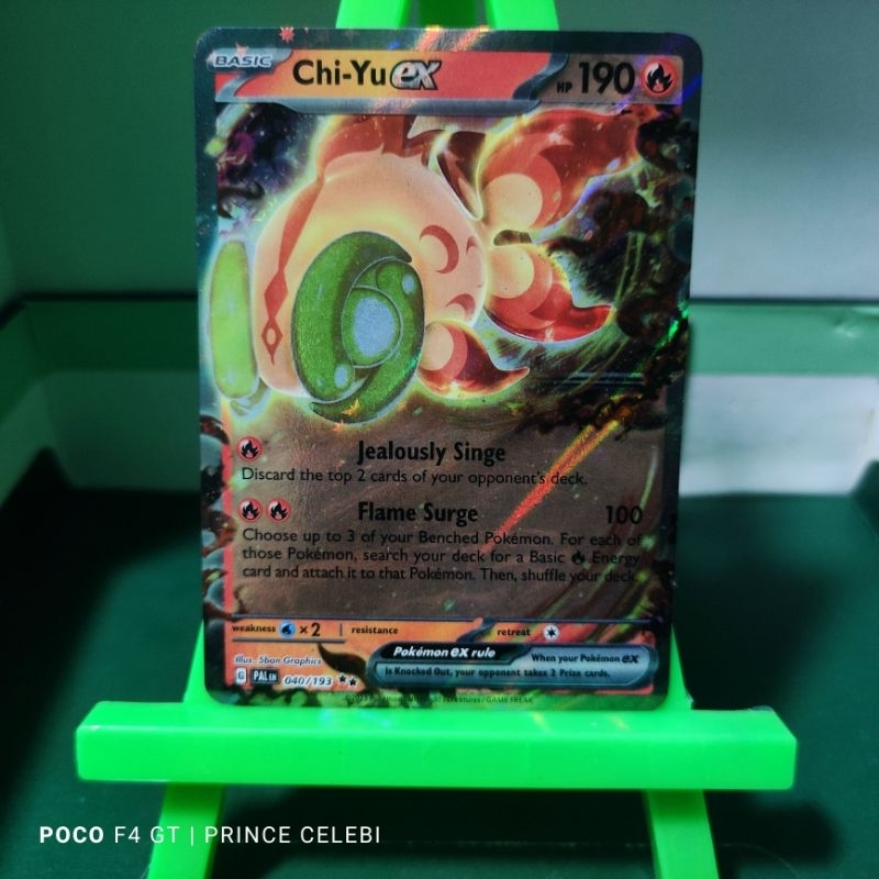 Pokemon TCG - Chi-Yu ex | Shopee Philippines