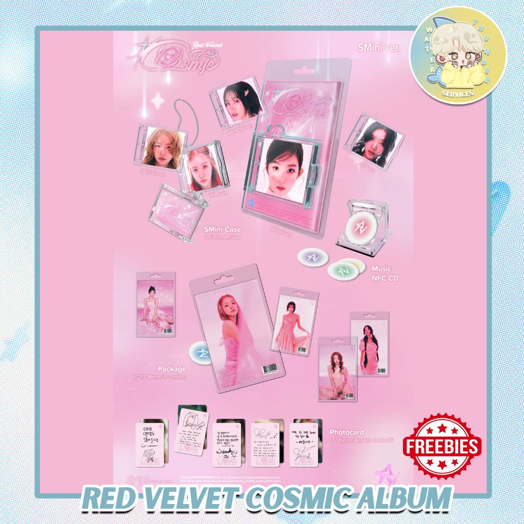Red Velvet COSMIC Album (SMINI Smart Version) [Sealed & Pre-Order ...