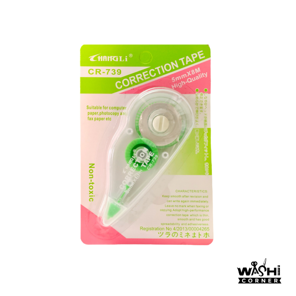 RANDOM CHANG LI CORRECTION TAPE 8m x 5mm | Shopee Philippines