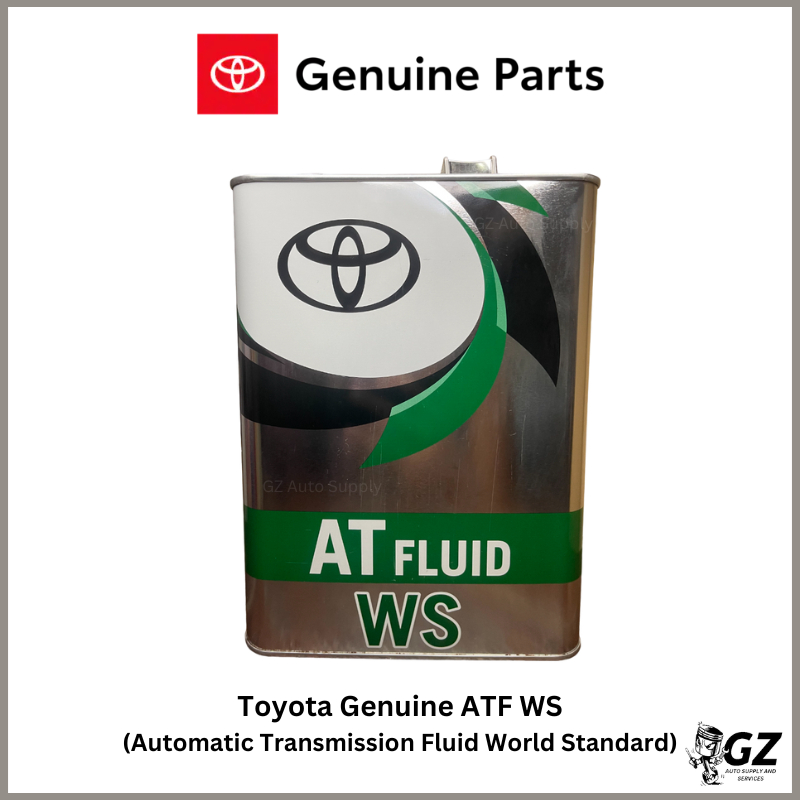 Toyota Genuine ATF WS (Automatic Transmission Fluid World Standard) 4L ...