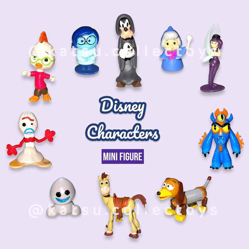 Disney Characters Mini Figure (D3) | Shopee Philippines