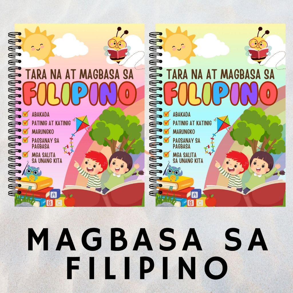 TARA NA AT MAGBASA SA FILIPINO - A4 OR A5 SIZE | MIGAYOU GRAFIX ...