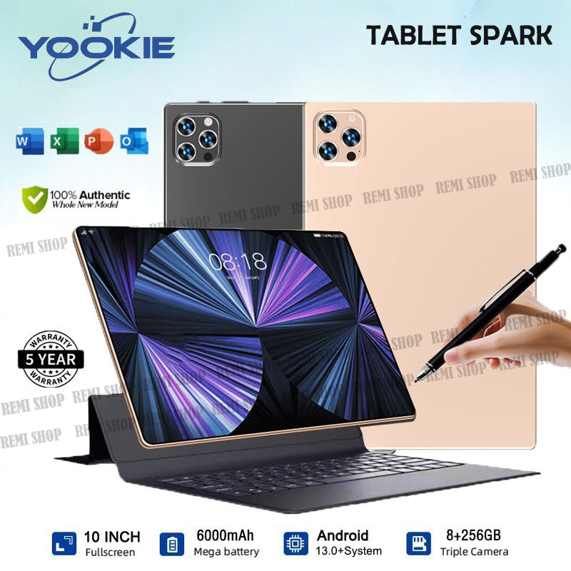 Tab SPARK Ultra Android 13 8GB+256GB 6000mAh Gaming Tablet original ...
