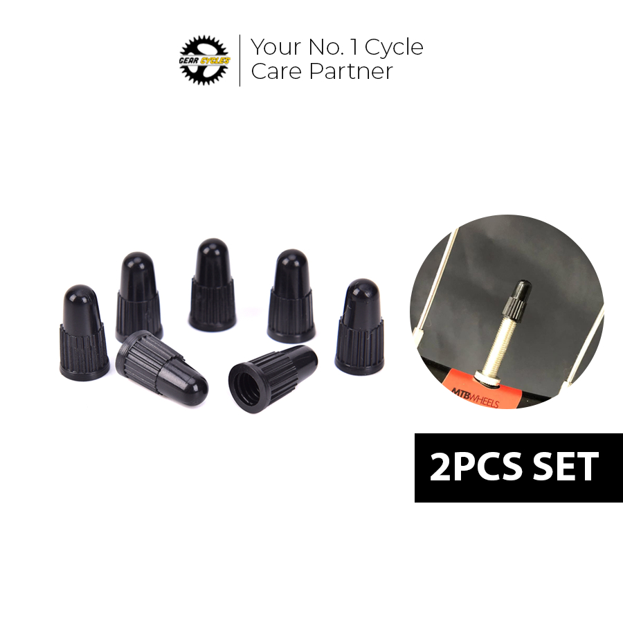 Presta French Valve Tire Cap Cover Plastic Mountain Road Bike MTB ...