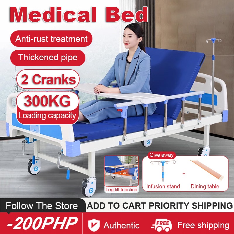 Medical bed paralyzed patient nursing bed home mobile medical bed turning bed hospital bed ...