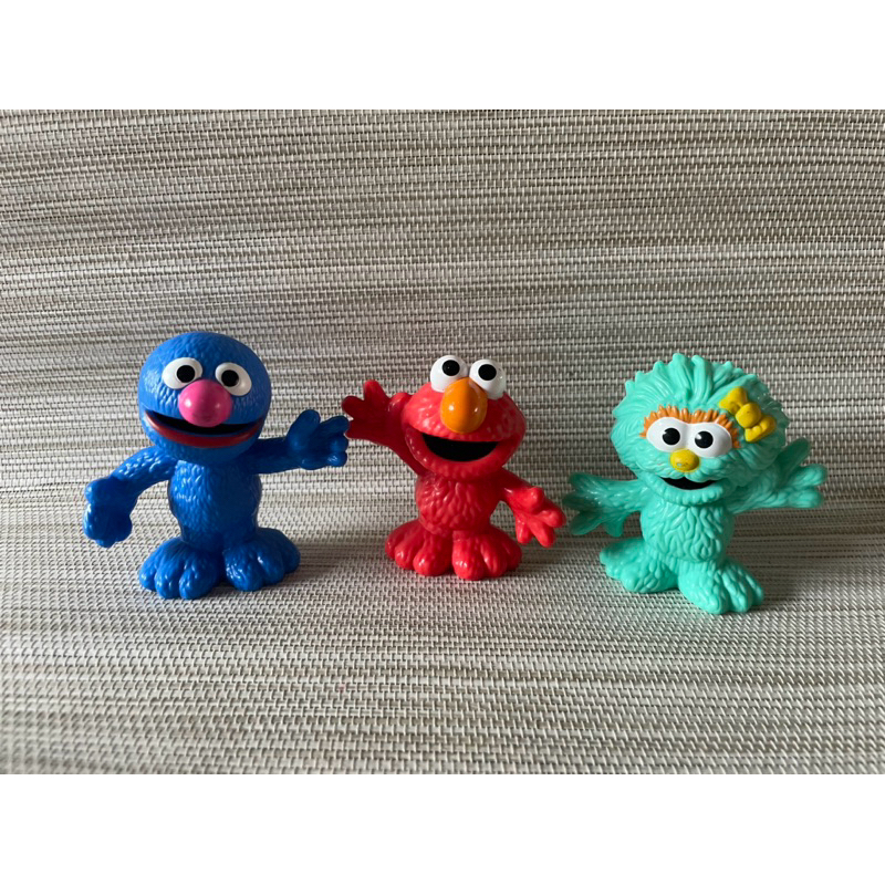 Sesame Street Workshop Hasbro Elmo 3pcs Figures Set | Shopee Philippines