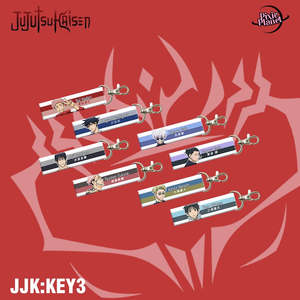 JUJUTSU KAISEN KEY HOLDER (JJK:KEY3) | Shopee Philippines