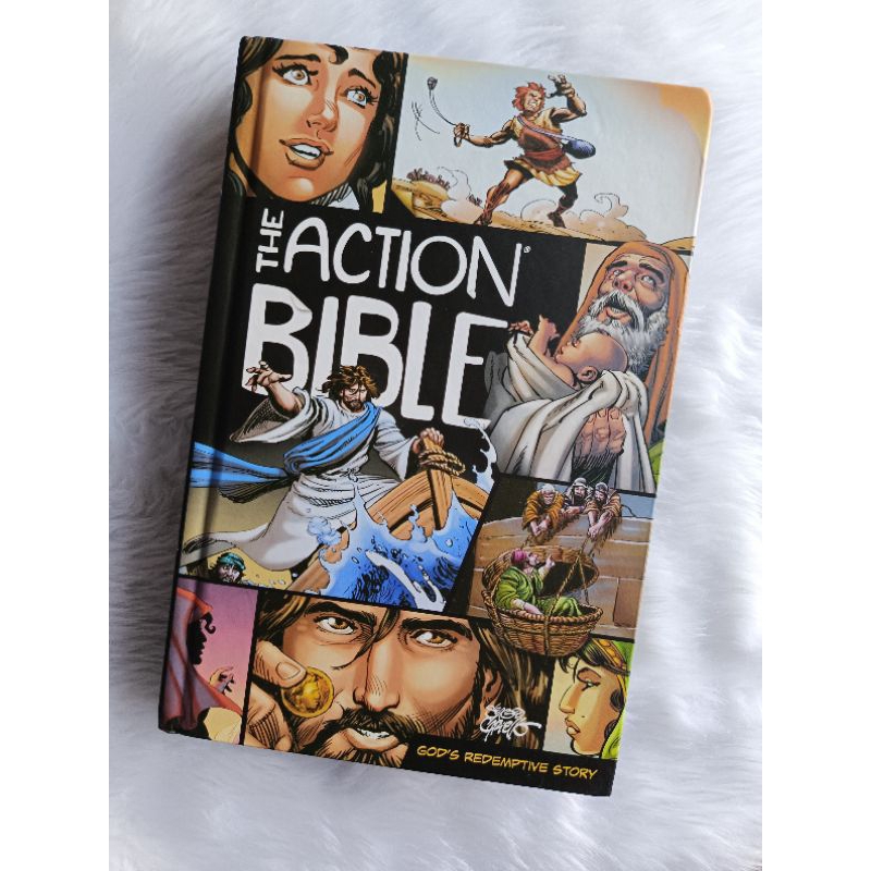 THE ACTION BIBLE (Comic Bible, Complete Old-New Testament, Imported ...
