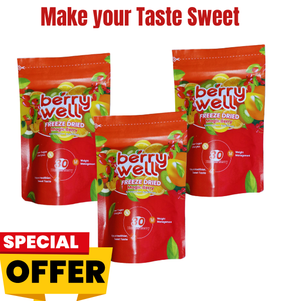 Buy 1 get 2 Berrr well Freeze dried magic berry your magical wellness ...