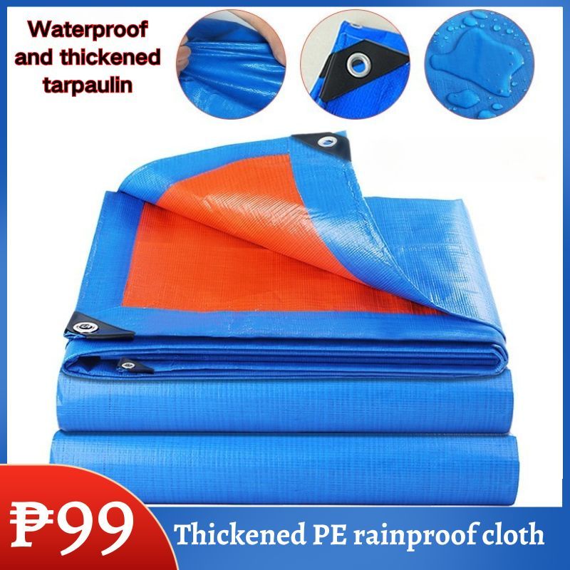 PE Trapal Waterproof Tarpaulin Roof Rain Proof High Quality Canvas ...