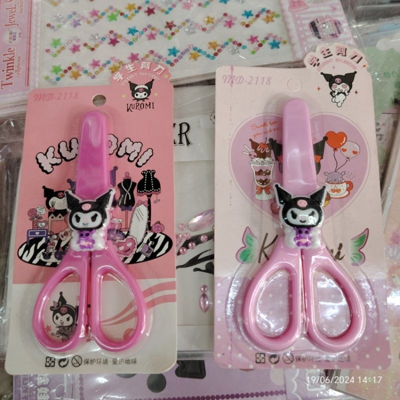 sanrio lovely kuromi scissor 1pc | Shopee Philippines