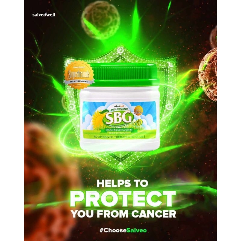 SBG Salveo Barley Grass Powder in Jar 240g | Shopee Philippines