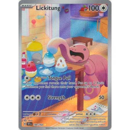 lickitung 180/172 temporal forces pokemon trading cards | Shopee ...