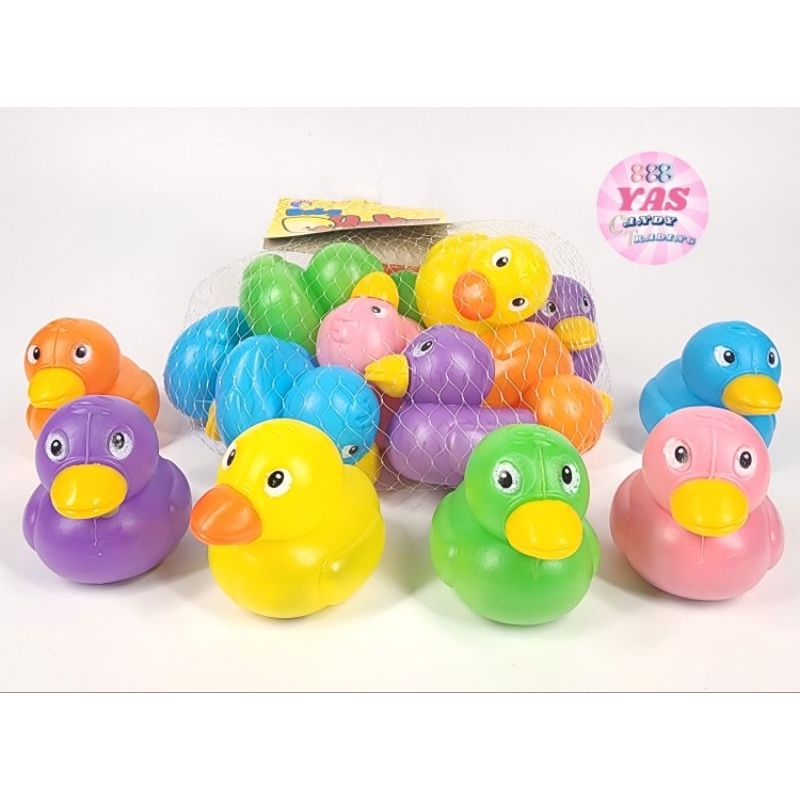 12pcs BABY DUCKY TOY W/ CANDY/ loot bag fillers / paninda / giveaways ...