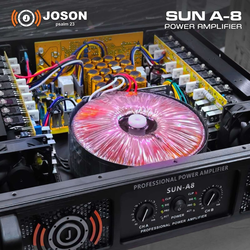 Joson SUN A8 Professional Power Amplifier (Pure Copper) | Shopee ...