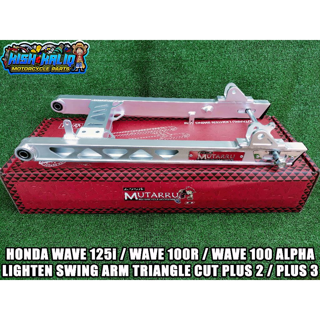 MUTARRU LIGHTEN SWING ARM TRIANGLE CUT PLUS 2 PLUS 3 FOR WAVE 125i ...