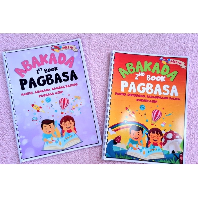 ABAKADA PAGBASA FOR BEGINNERS PRE ELEM AND KINDERGARTEN RING BINDED ...