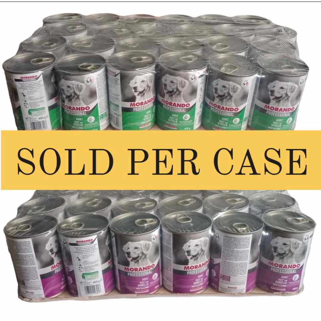 Morando Dog Wet Food 400g SOLD Per Case (24 cans) | Shopee Philippines