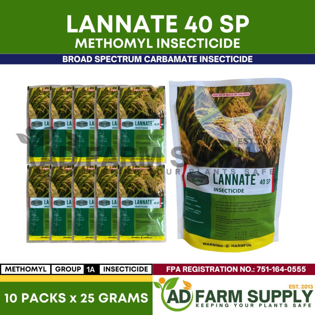 LANNATE INSECTICIDE - Pouch (10 Packs x 25g) | Shopee Philippines