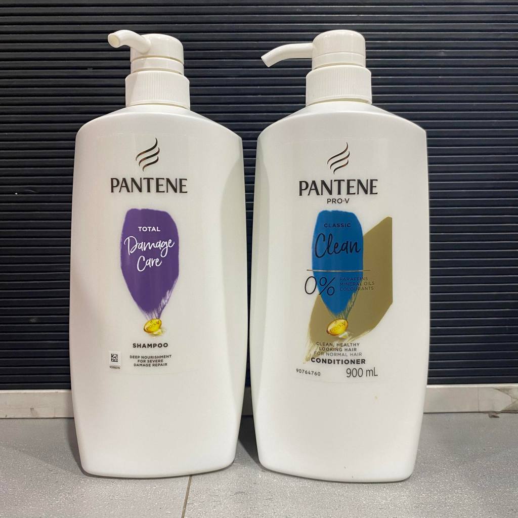 Pantene Shampoo Hair Fall Control / Damage Care 900ml/Classic Clean ...