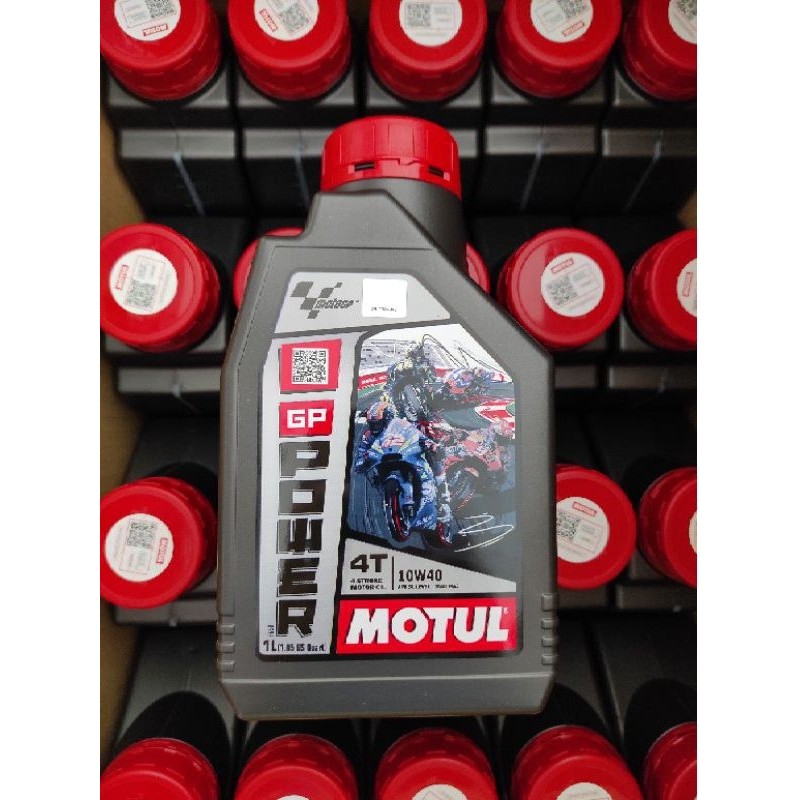 MOTUL MOTOR OIL / LANGIS GP Power 4T 10W40 1L ORIGINAL | Shopee Philippines