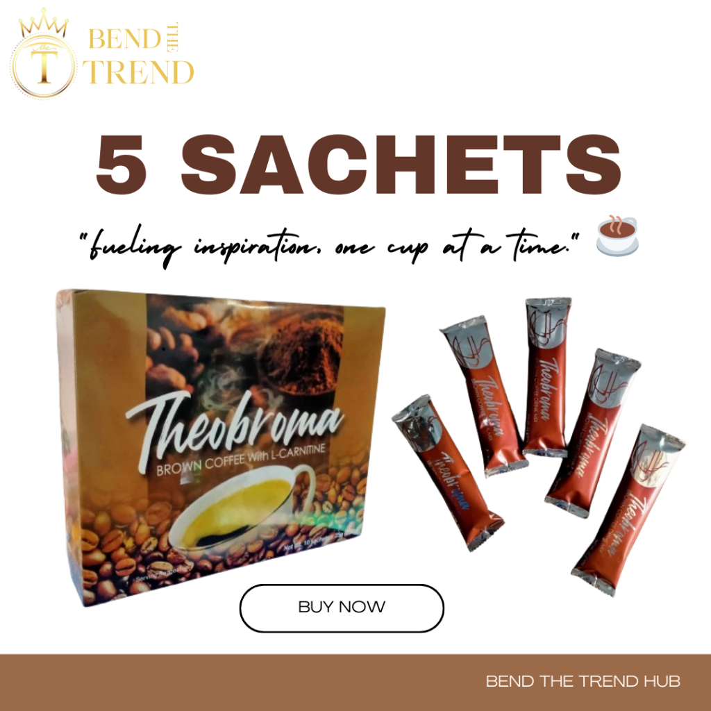 5 SACHETS / THEOBROMA COFFEE / ORIGINAL | Shopee Philippines