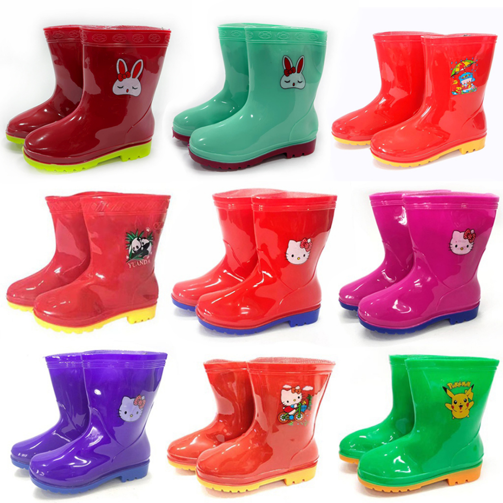 RAIN BOOTS FOR KIDS Weather Protection Shoes Rainy Shoes KIDS Rain Bota ...