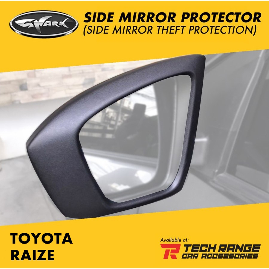 Shark Side Mirror Protector Toyota Raize YM: 2022 - 2024 | Shopee ...