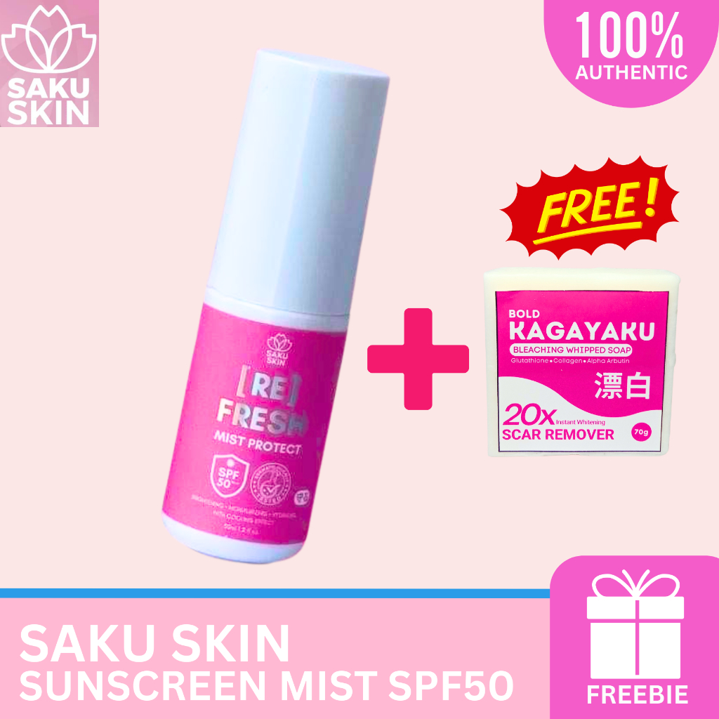 SAKU SKIN l EVERY. SINGLE. DAY l WITH SPF 50 l WATER BASE GEL l UVB/UVA ...