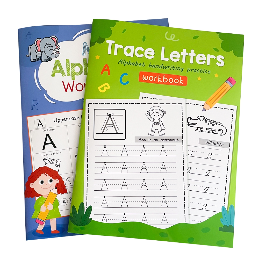 26 Letters Tracing Workbook Handwritting Practice Alphabet Book kids ...