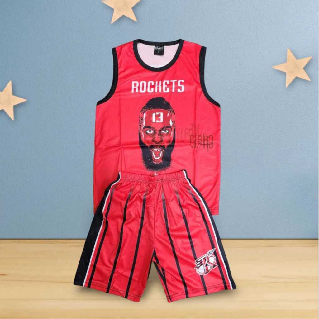AVIG HARDEN ROCKETS design full sublimation back2back design for kids ...