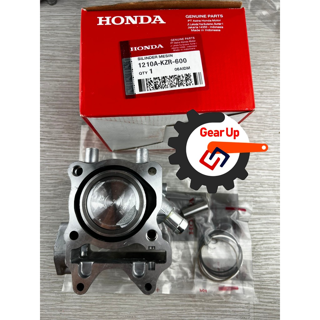 KZR Cylinder Block and piston kit set for Honda click 125i v1 v2 v3 ...