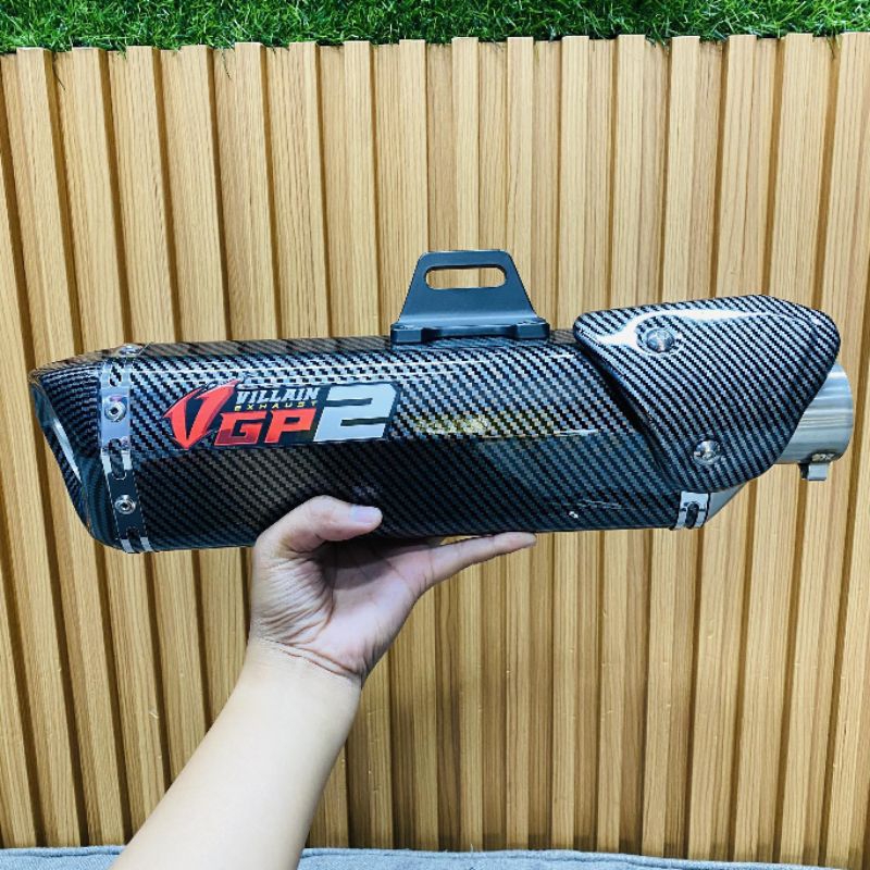 VILLAIN GP2 PIPE FOR NMAX / AEROX / PCX 160 / ADV 160 / CLICK 150 / 125 ...