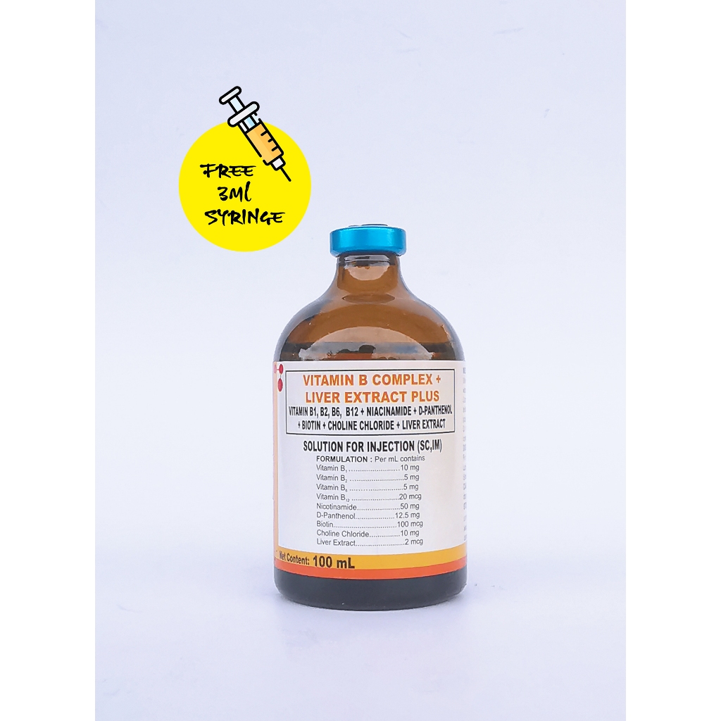 NUTRIVET Vitamin B complex + Liver Extract 100 mL (Expiry: Dec 2027 ...
