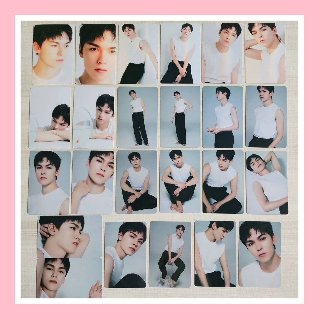 [VERNON] SEVENTEEN Best Album '17 IS RIGHT HERE' Dear Ver Concept Photocard PC | Shopee Philippines