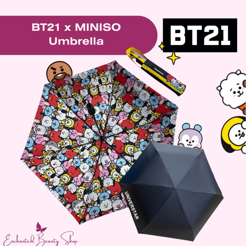BT21 x Miniso Umbrella | Shopee Philippines