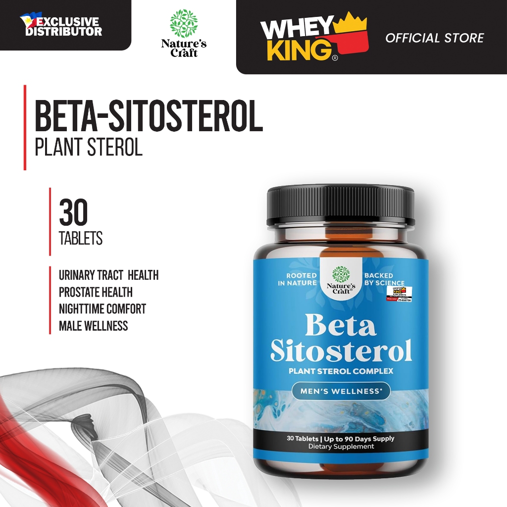BUY1 TAKE1 Natures Craft Beta-Sitosterol - 30 Tablets ExpDate: 10/31 ...