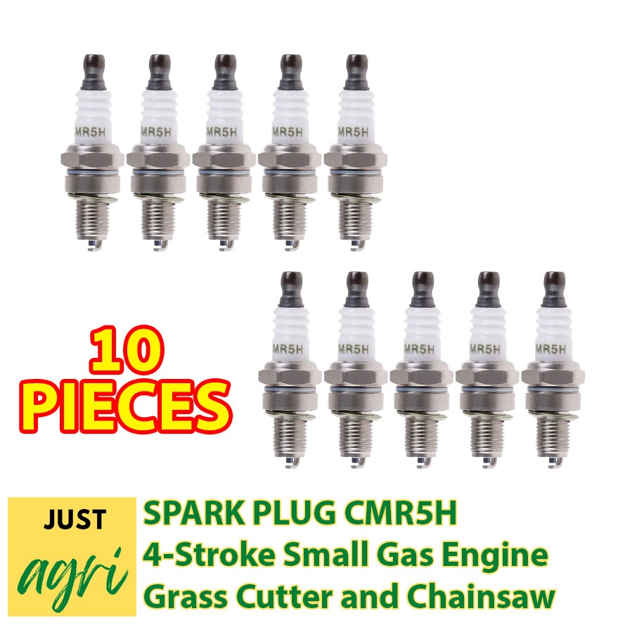 10 PCS Spark Plug CMR5H for GX35 4-Stroke Grass Cutter Engine / Small ...