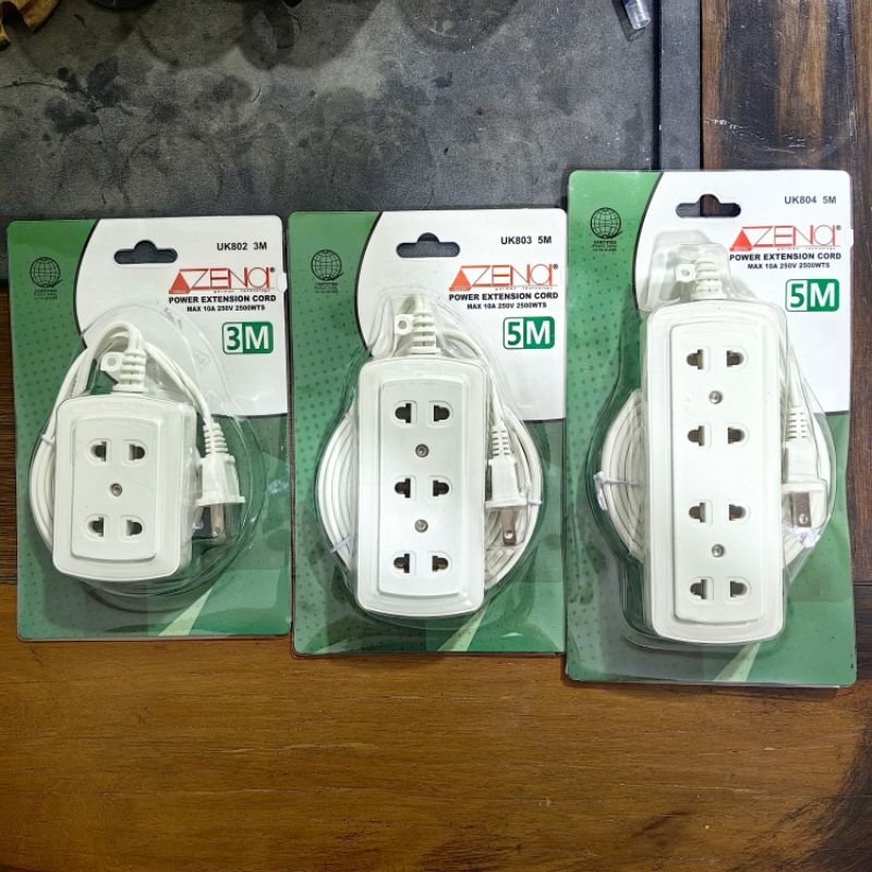 AZENA POWER EXTENSION CORD ,SPRING TYPE OUTLET,SURFACE MAX UNIVERSAL ...