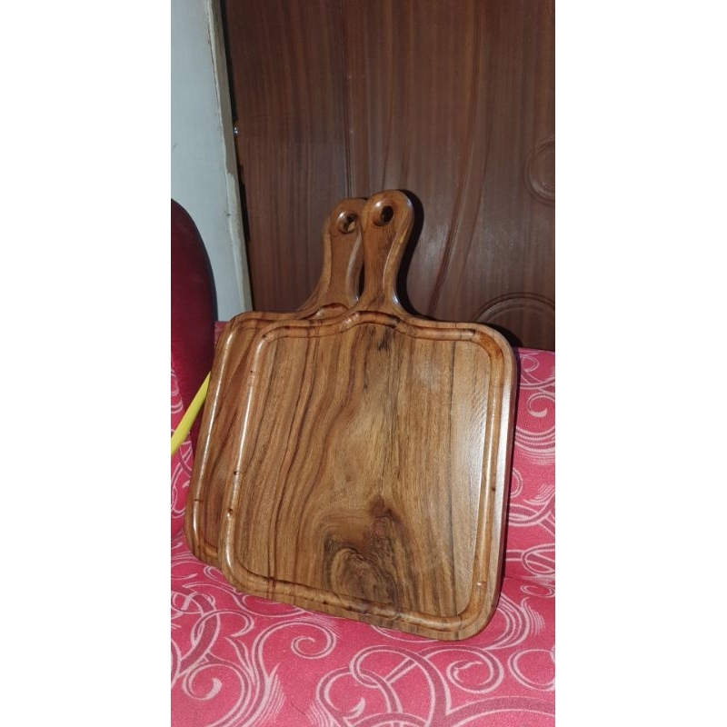 hardwood sangkalan made if magkuno wood / chooping board | Shopee ...