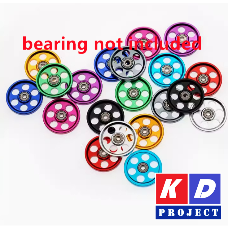 Mini 4wd parts ringless 19mm light weight rollers (bearings not ...