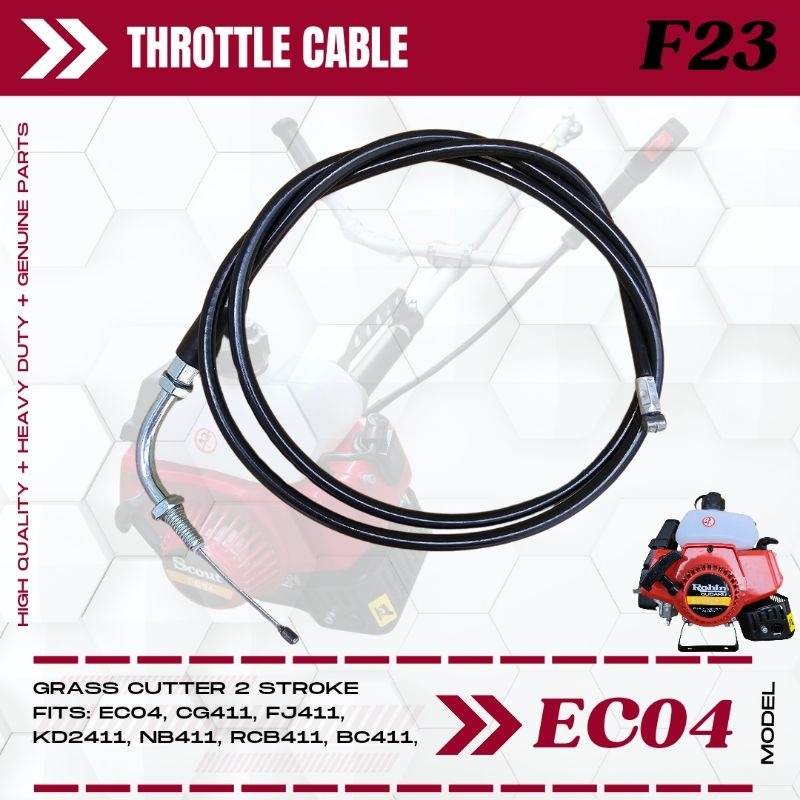 Throttle Cable Robin Ec04, Fujihama Cg411, Fujistar Fj411 2 Stroke ...