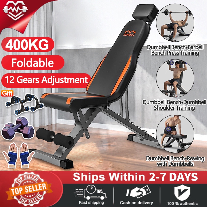 Dumbbell Bench Adjustable Bench Press Foldable Gym Bench ...