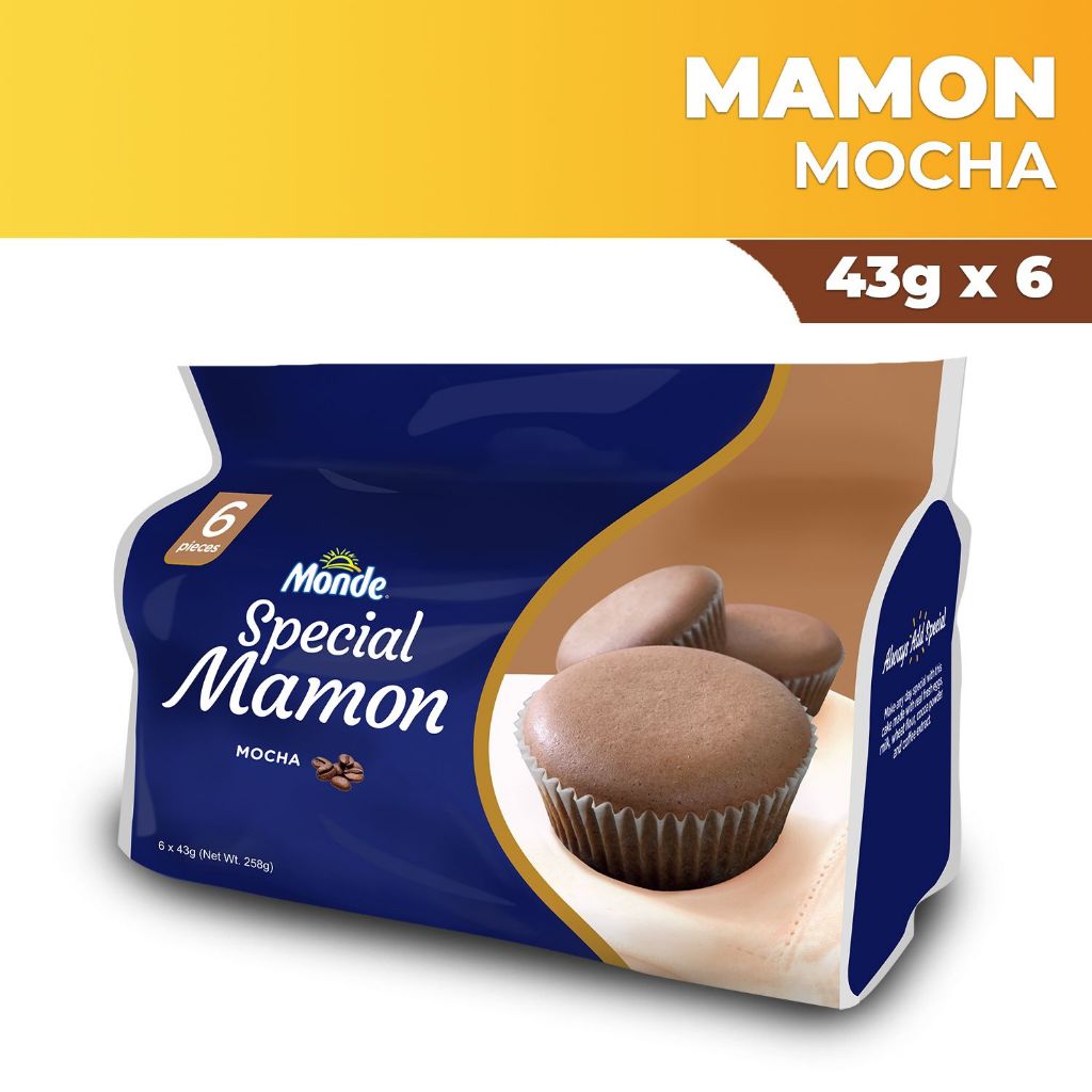 Monde Special Mamon Mocha 43g x 6 | Shopee Philippines